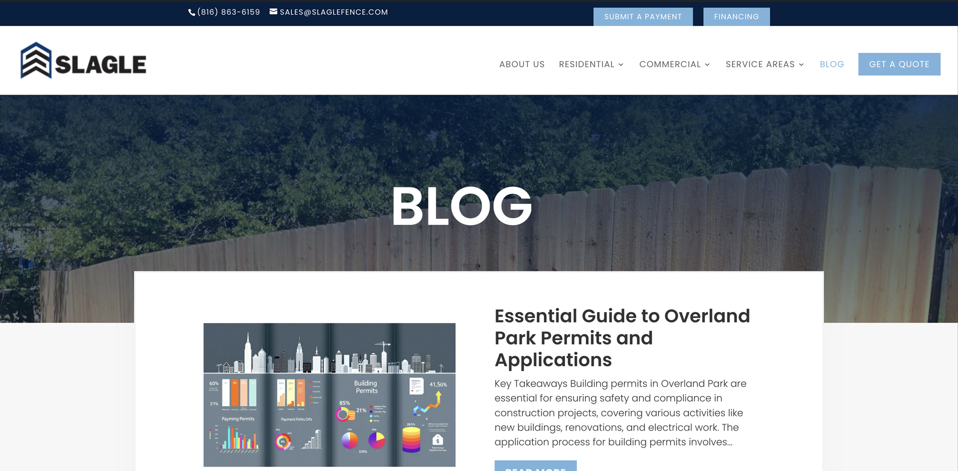 Blog | Slagle Fence